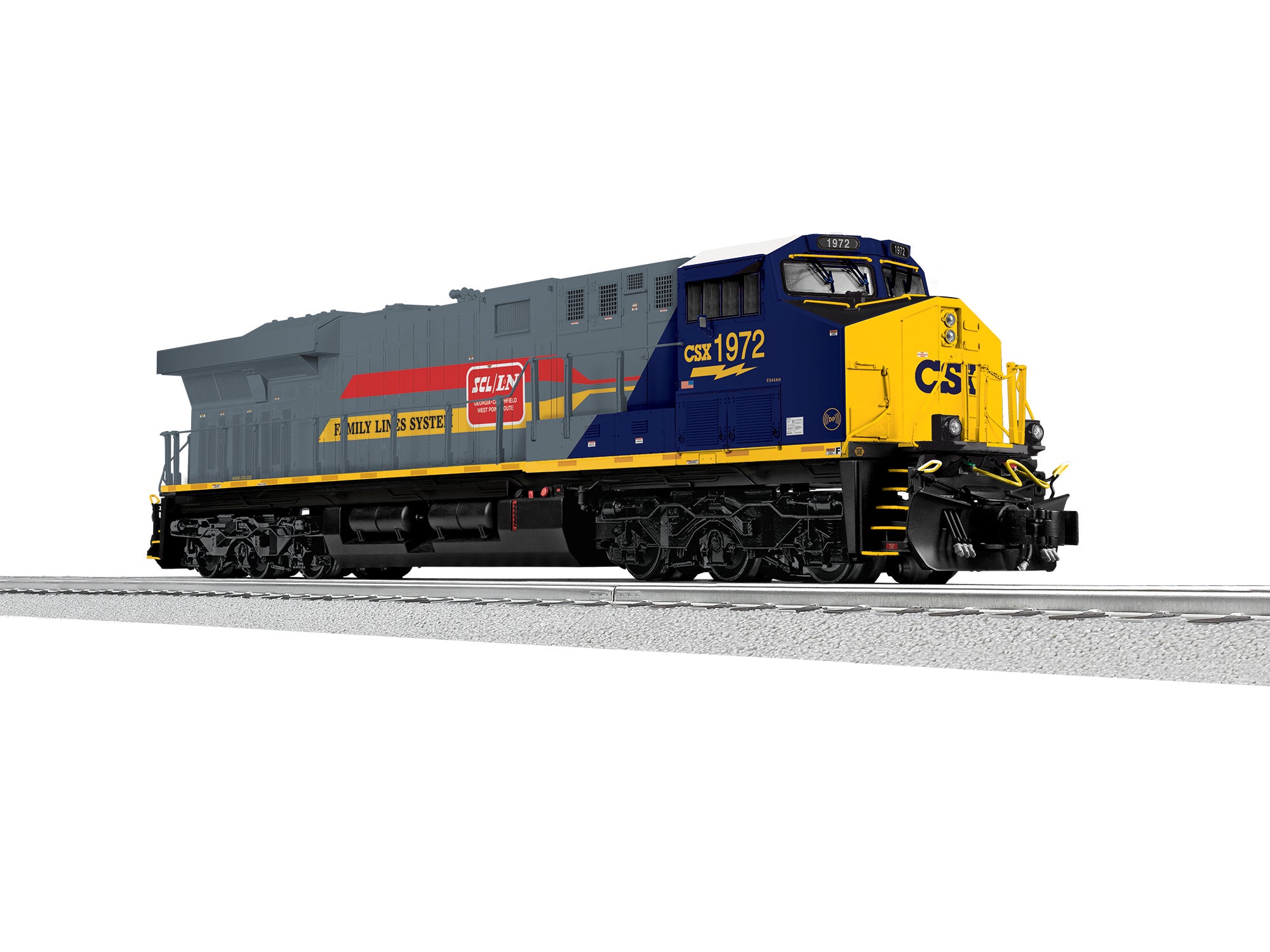 CSX/FAMILY LINES NON-PWD ES44 #1972 – Old Engine House