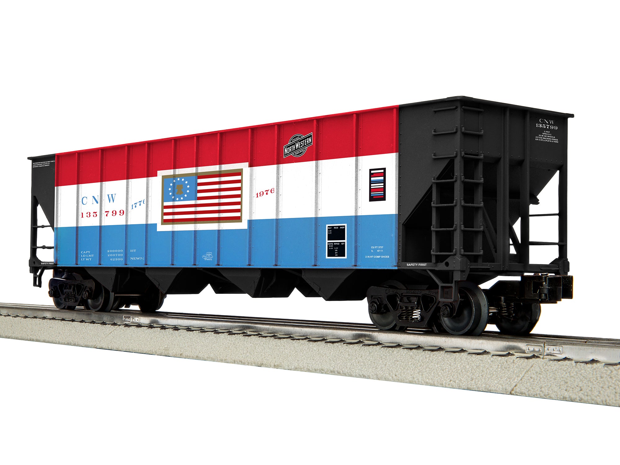 CNW BICENTENNIAL 4 BAY HOPPER #135799 – Old Engine House