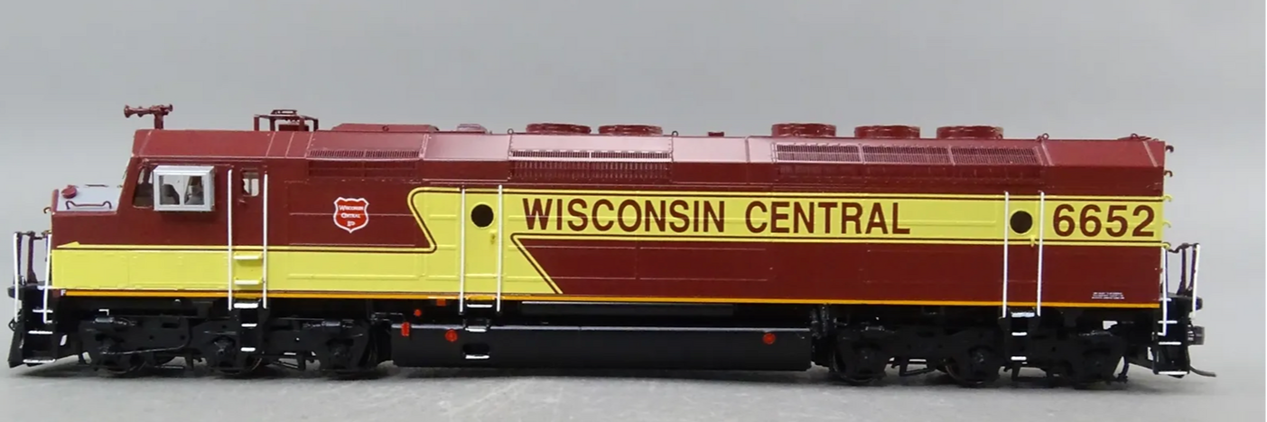 SUNSET MODELS 3RD RAIL EMD FP45 WISCONSON CENTRAL #6652 - 2 RAIL – Old ...