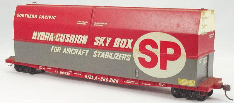 BOEING SKYBOX FLAT CARS SP HYDRA CUSHION - 3 RAIL – Old Engine House